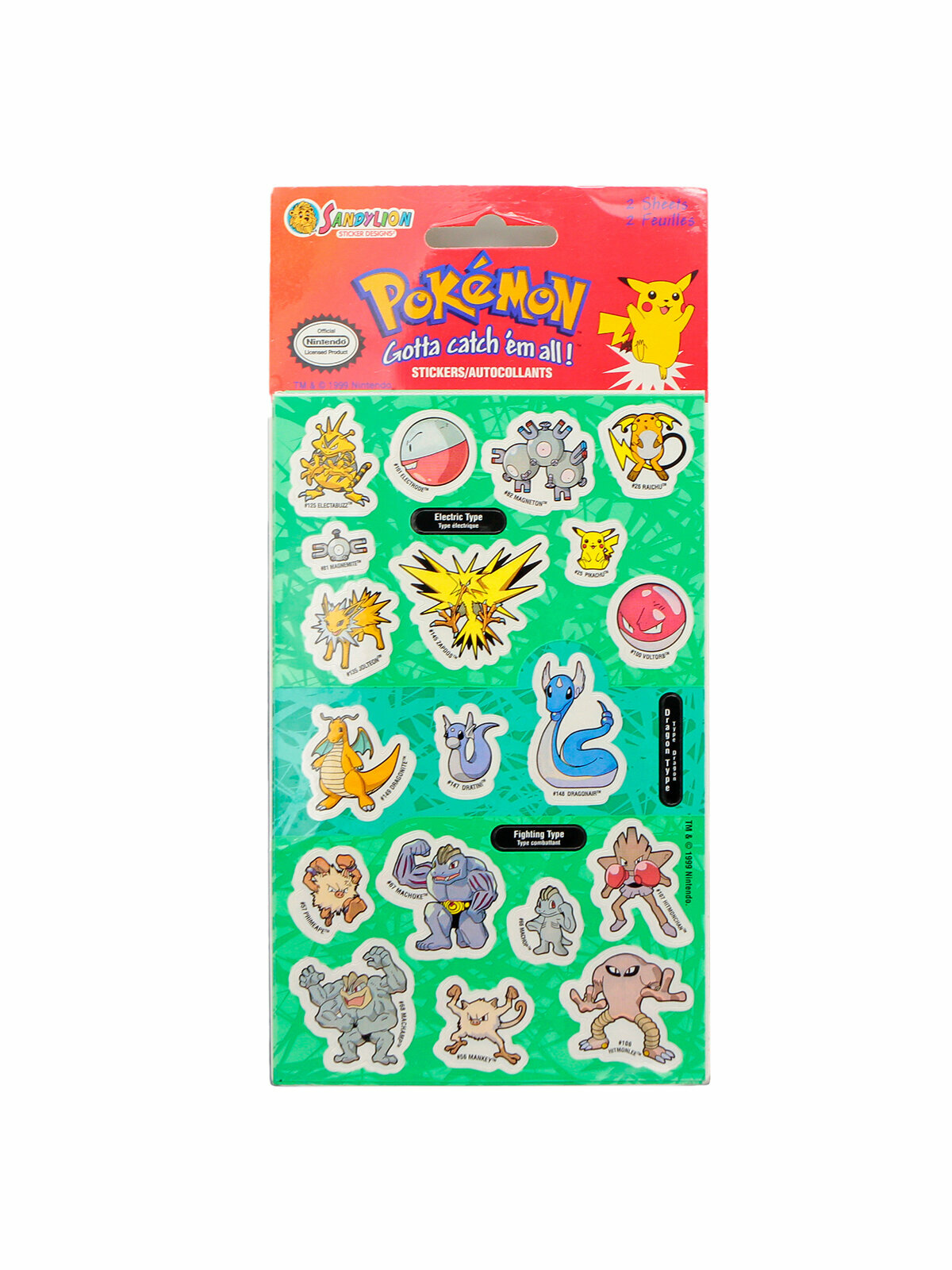 Наклейки коллекционные Покемон стикеры Pokemon gotta catch em all