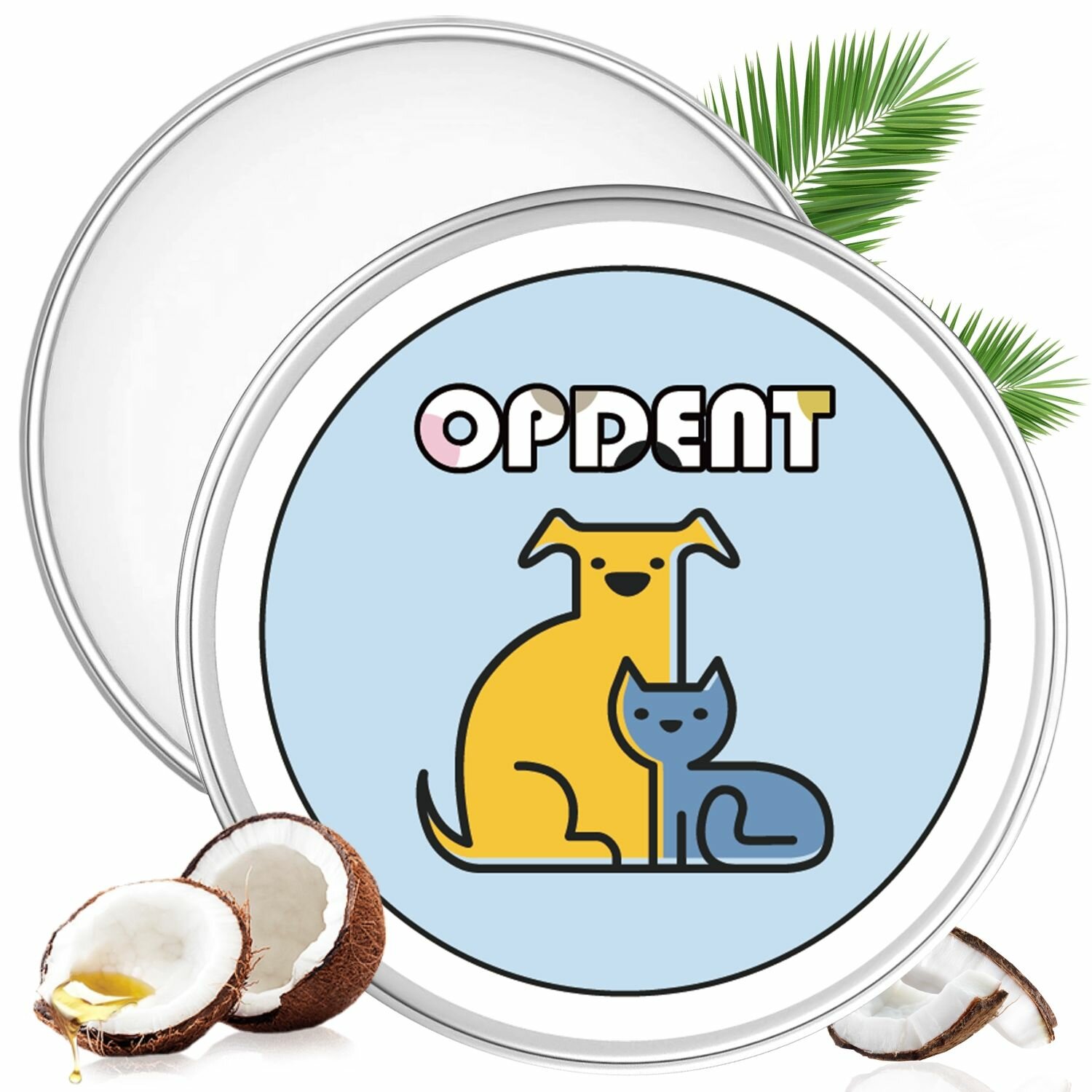 Крем-воск для лап и носа собак и кошек заживляющая мазь от трещин , 60мл