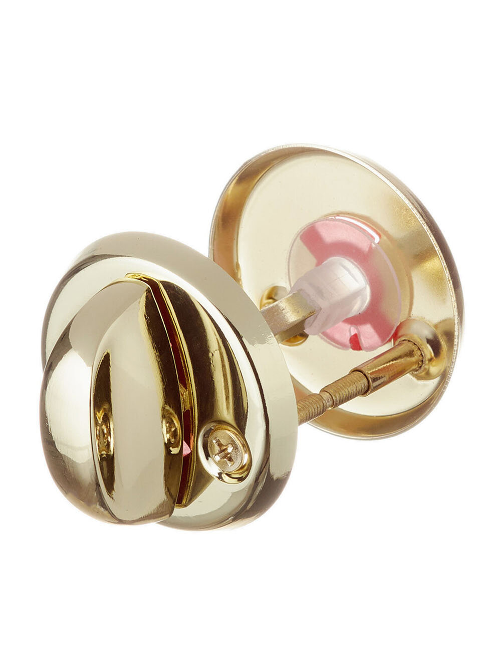 Фиксатор 2014 круглая розетка золото