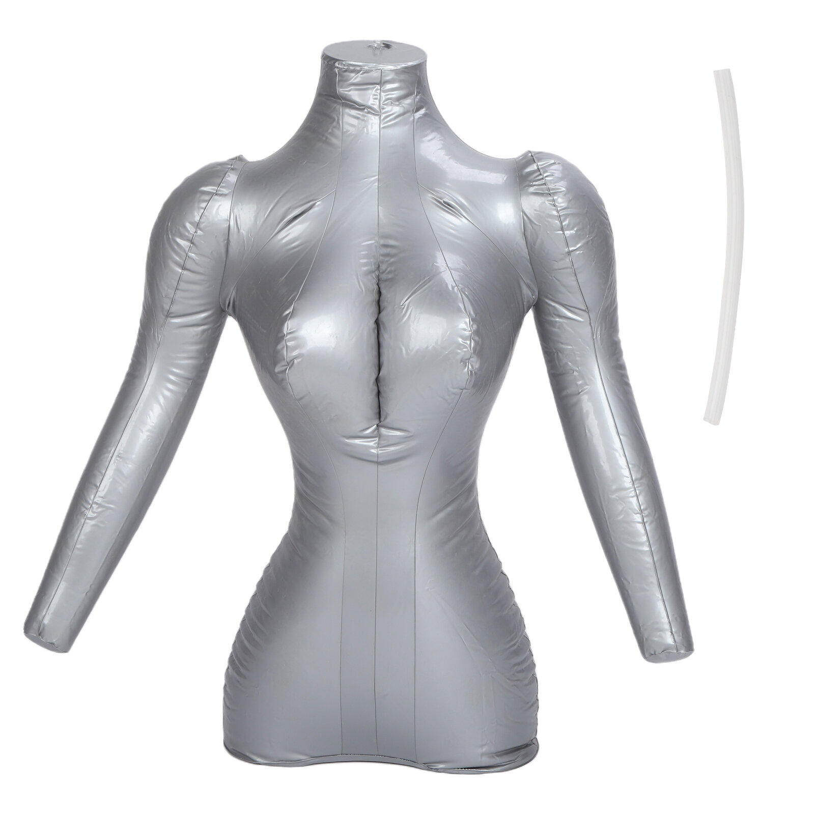 Clothing Display Model PVC Material Female Coat Upper Body Inflatable Mannequin Rack