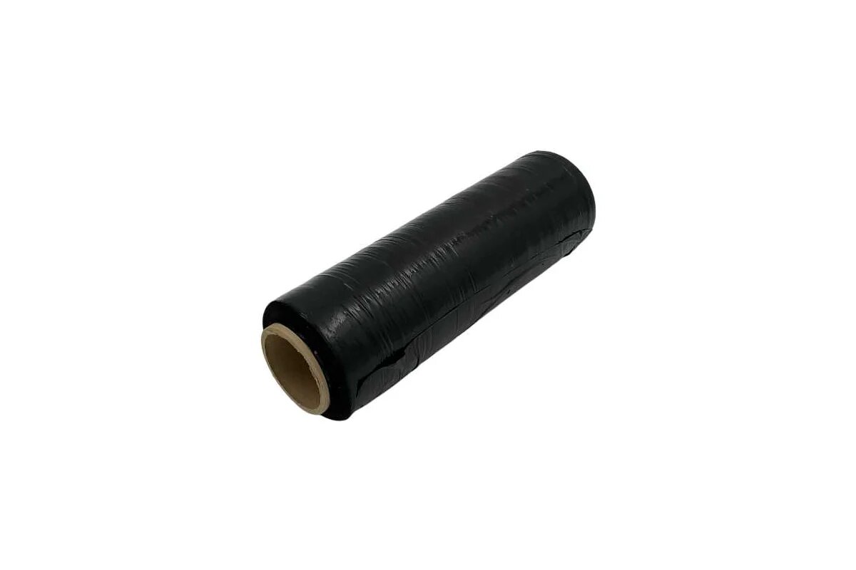 ДМД-Упак Стрейч пленка компакт черная вторичная втулка Ф50 250мм 25мкм 1кг для упаковки