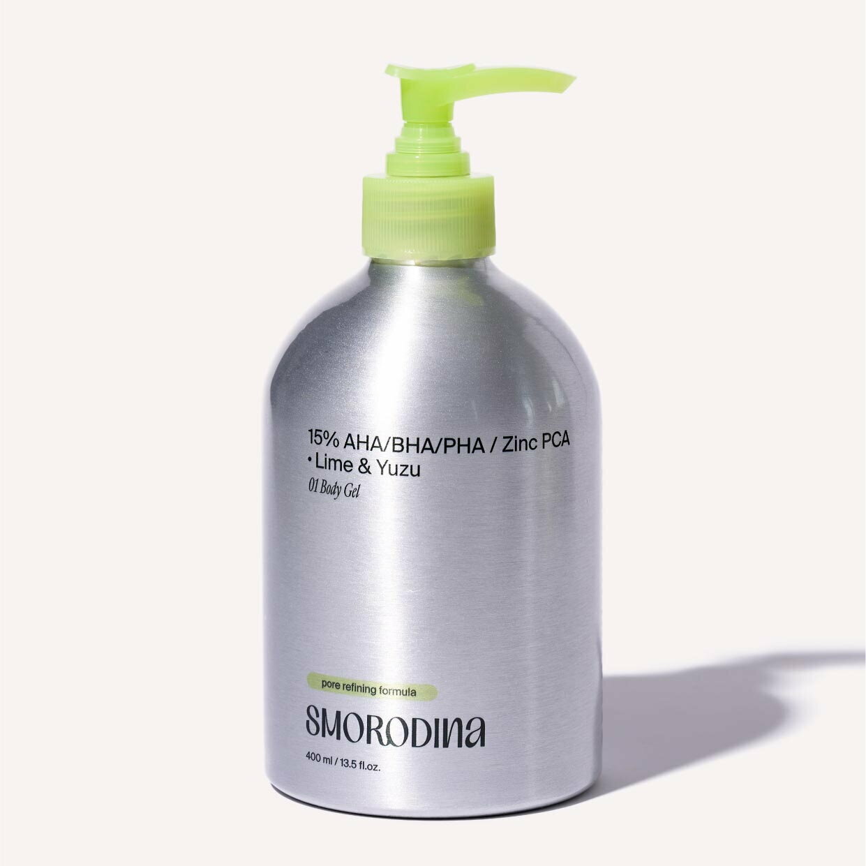 Гель для душа с кислотами и цинком 400 мл, SmoRodina (Смородина)