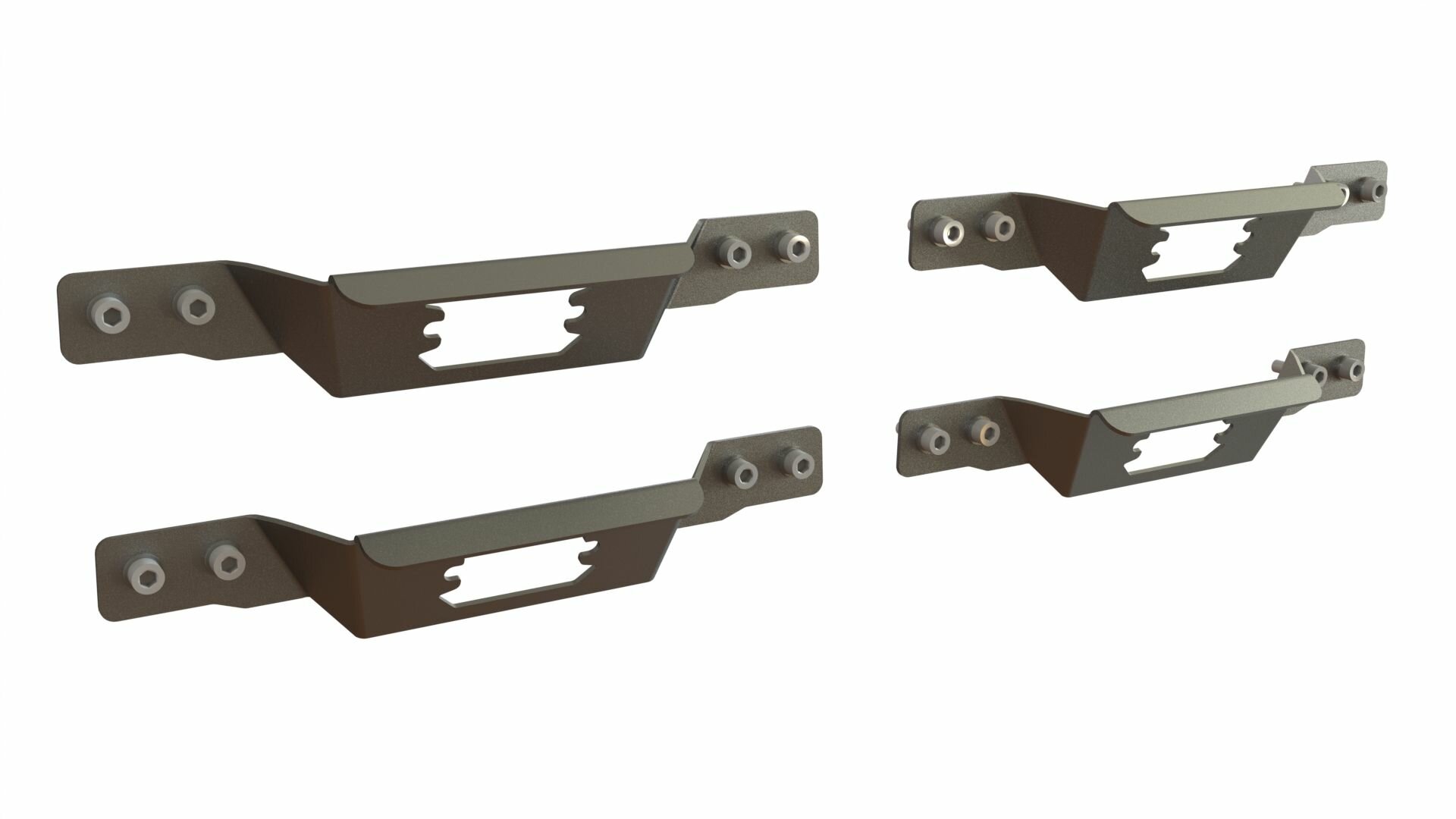 Комплект кронштейнов крепления рабочего света багажник (ручка) STC 4 штуки