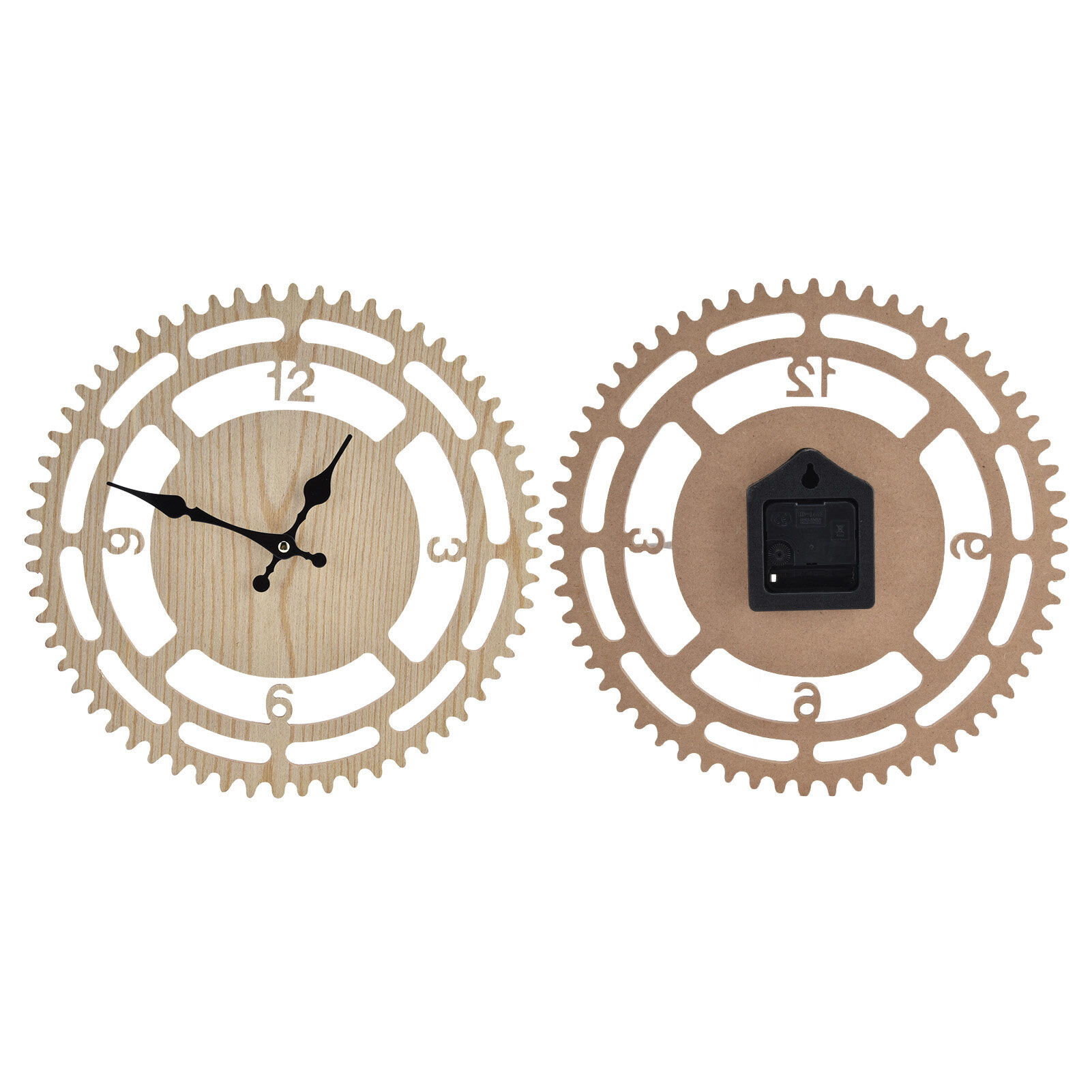 Настенные часы, деревянные винтажные бесшумные часы на батарейках для гостиной, спальни, дома, часы1 #