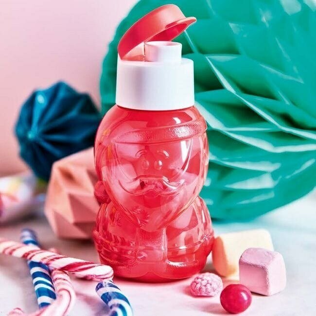 Эко-бутылка Tupperware "Дед Мороз" (350 мл)