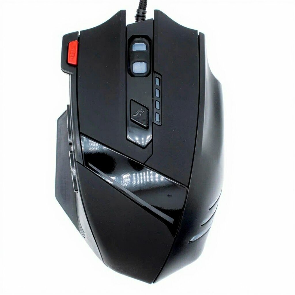 Проводная игровая мышь Zelotes T-60, для правой руки, черная
