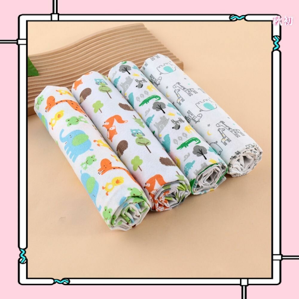 Пеленки для новорожденных фланелевые хлопок, набор 4 шт