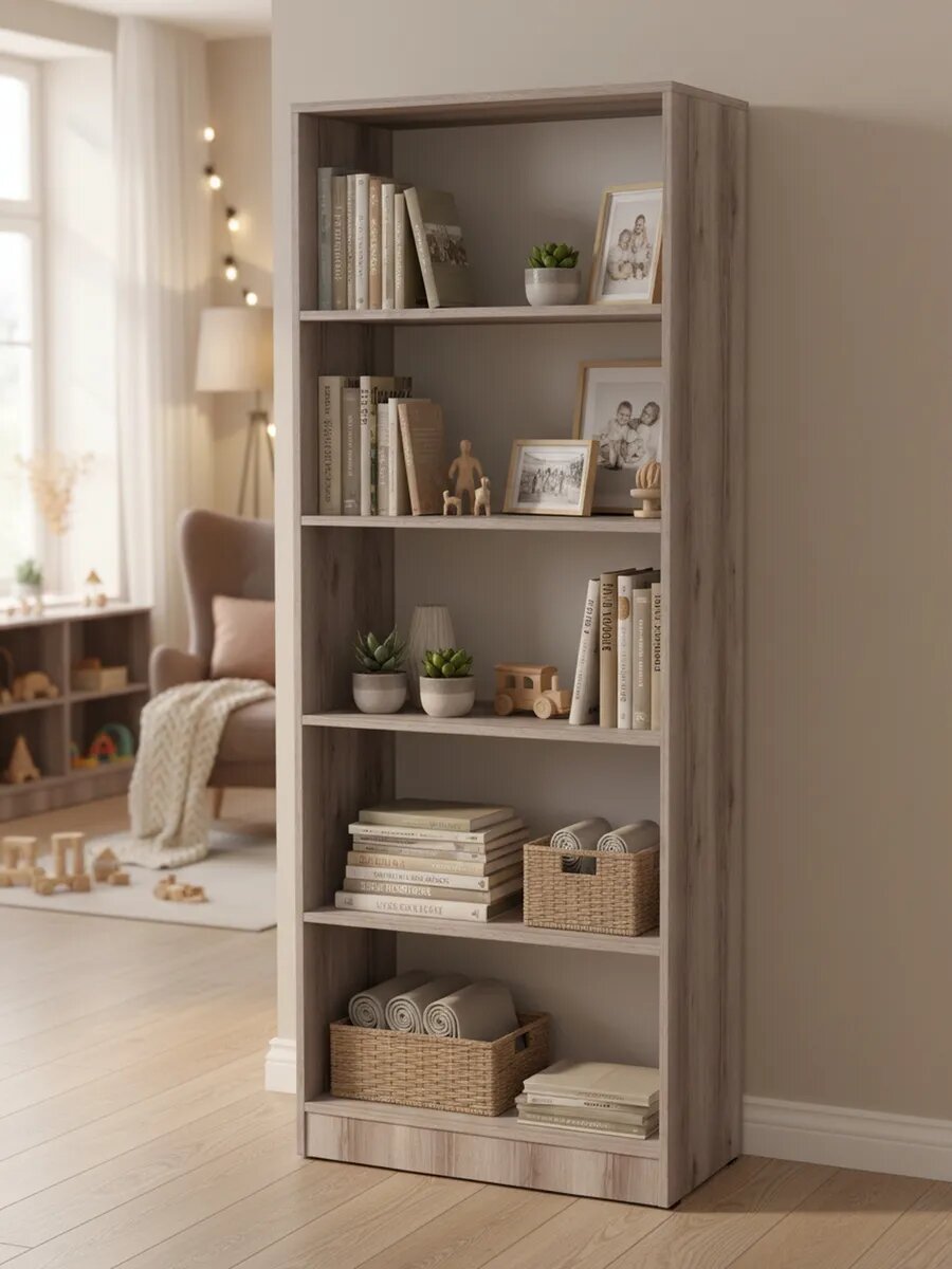 Деревянный распашной шкаф FRESTER с полками для одежды, от производителя