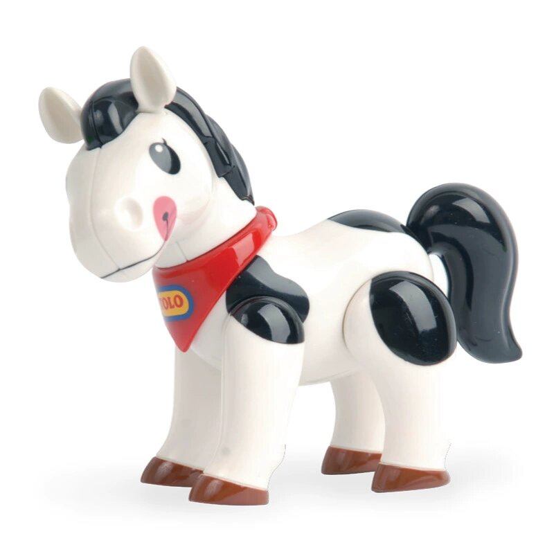 Игрушка-симулятор животных TOLO: прочная развивающая кукла для детей — корова, лев, слоненок, интерактивная, для