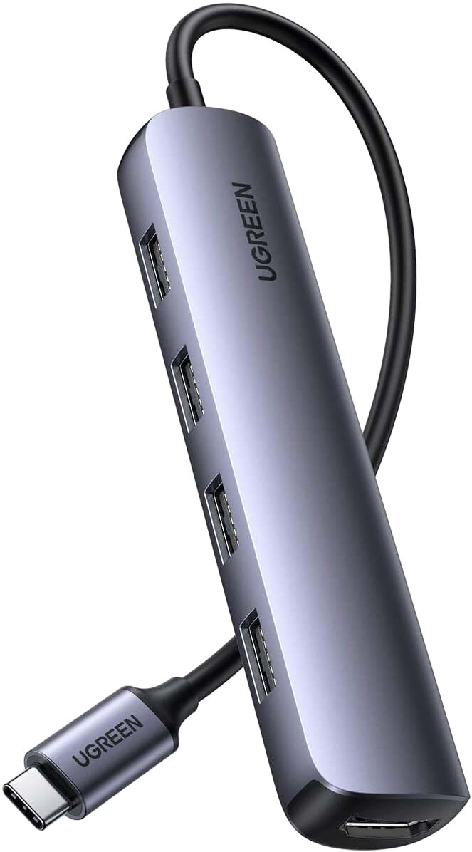 Адаптер Ugreen CM417 серый