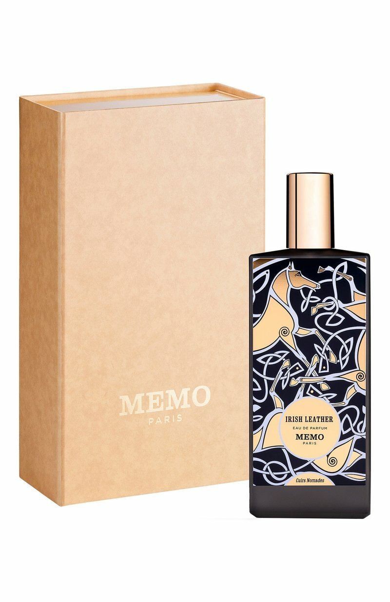 Memo Парфюмерная вода Irish Leather, кожаный, зеленый, 75 мл