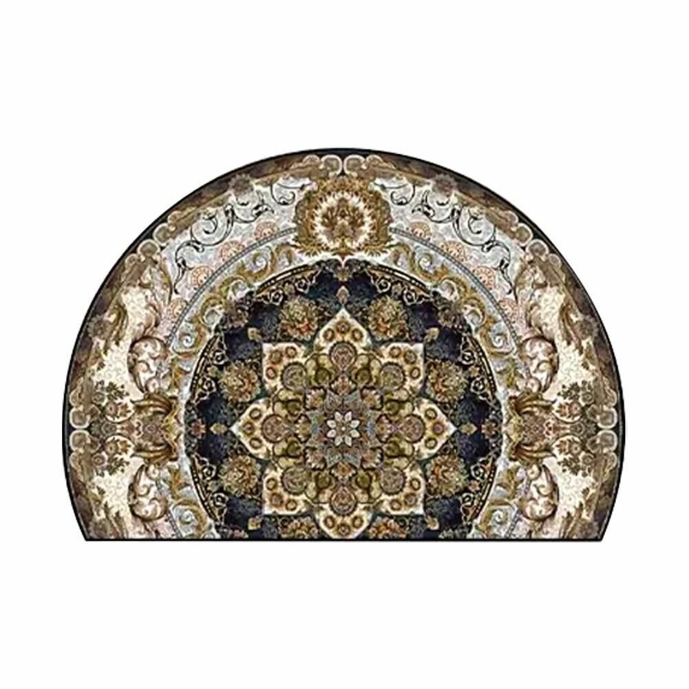 40x60 см, Ретро полукруг, Противоскользящий грязеотталкивающий и износостойкий