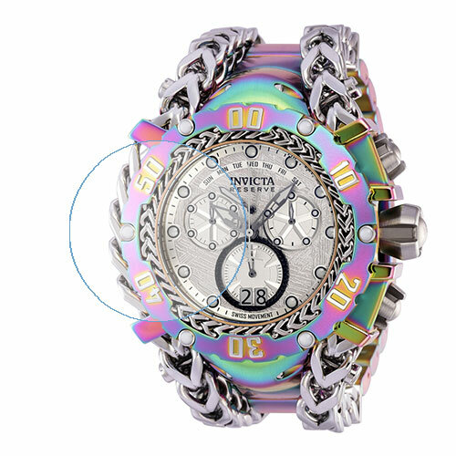Скрин Мобайл защитный экран для часов Invicta 37128 из нано стекло 9H