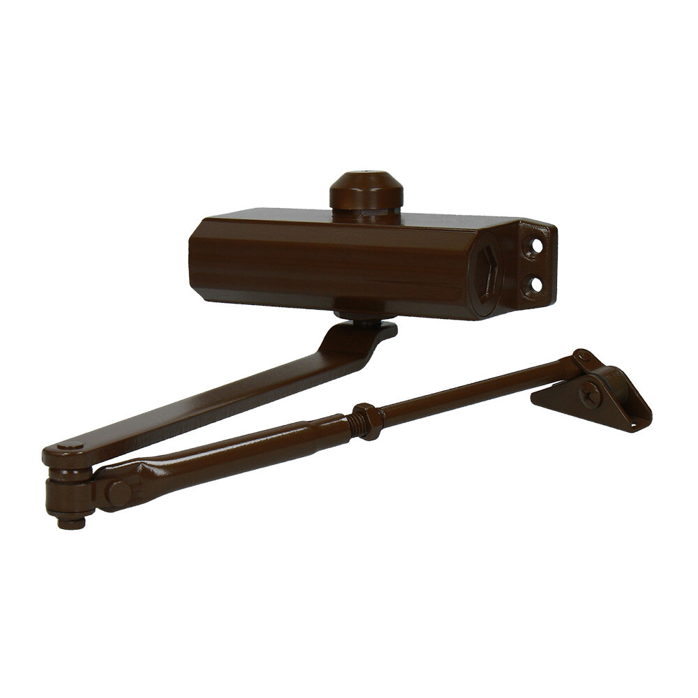 GF-603 (коричневый) GlassFurnitura Дверной доводчик до 100 кг