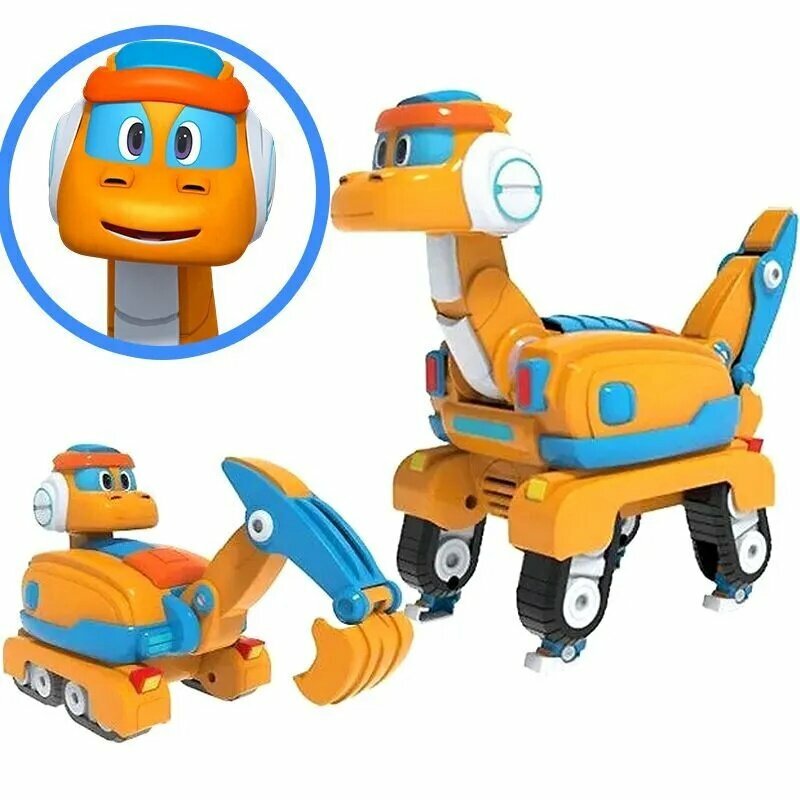 Игрушка-трансформер Команда (Отряд) Дино "Gogo Dino" динозавр Поки (Pokey)