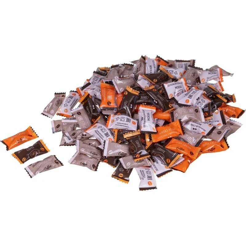 Леденцы Деловой Стандарт ассорти кофейных вкусов 500 г, 1946822