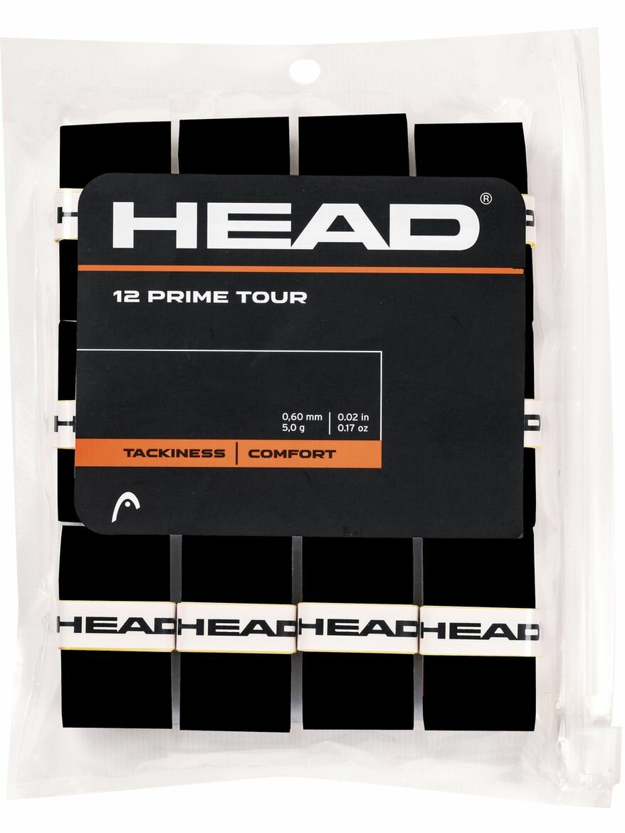 Намотка Head Prime Tour 12 pcs Pack (Overgrip) Унисекс 285631-BK BK
