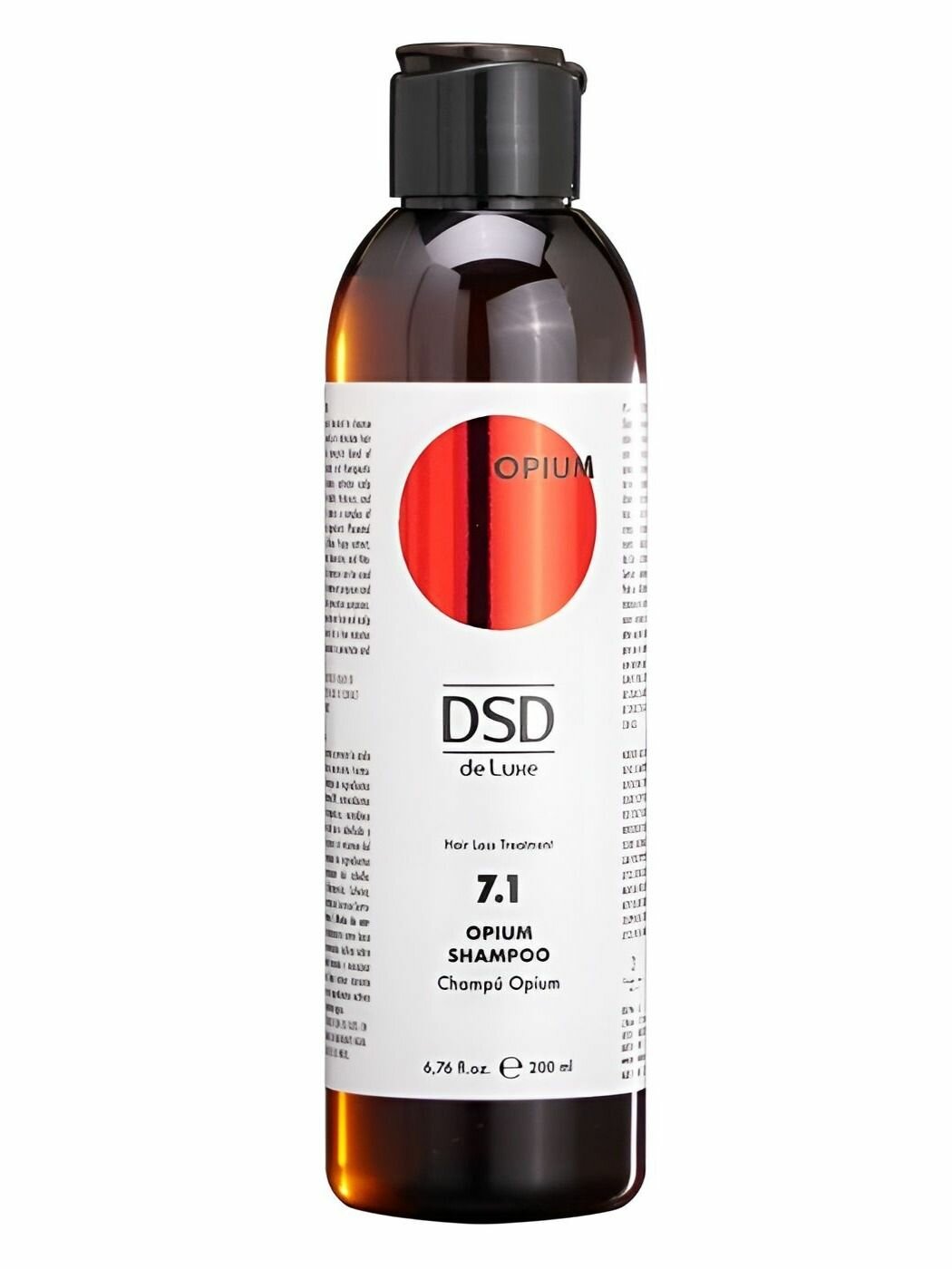 DsD de Luxe, 7.1 Opium Shampoo, Восстанавливающий и очищающий кожу головы шампунь, 200 мл