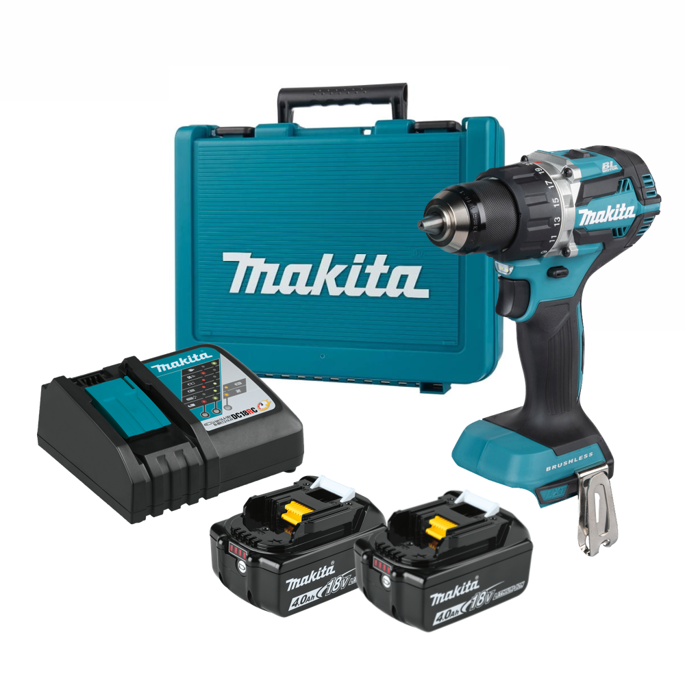 Аккумуляторная дрель-шуруповерт Makita LXT DDF484RME