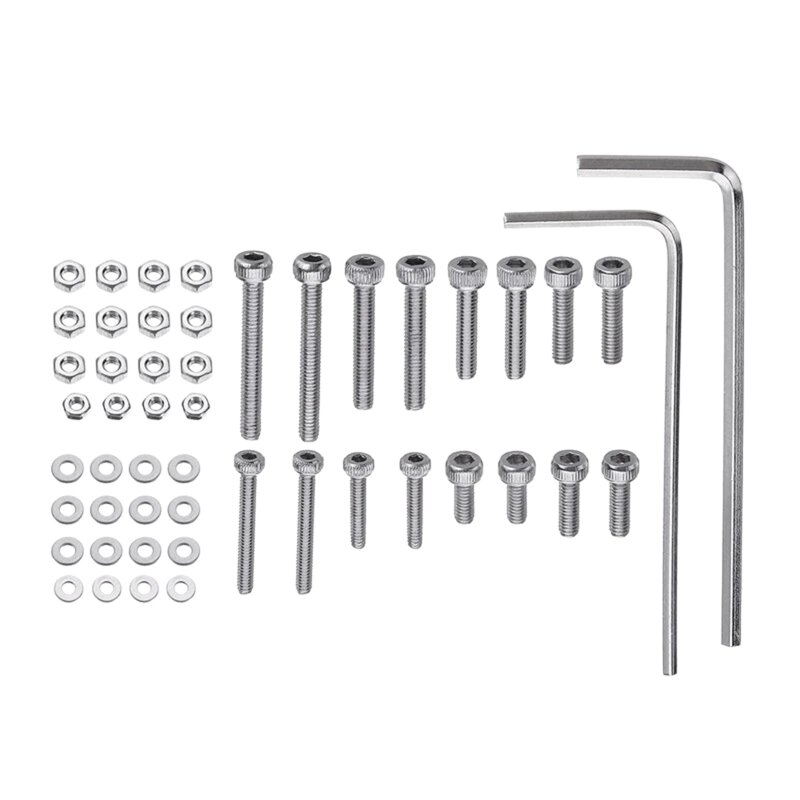 Professional Rotation Headshell cartridges Mounting Kit with Mixed Packed 50Pcs — фото 1