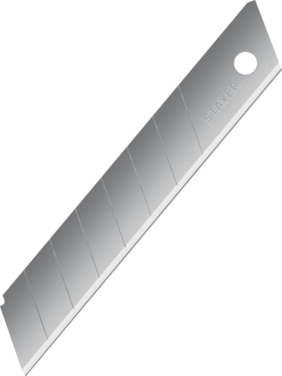 Сегментированные лезвия Professional STAYER 18 мм 10 шт