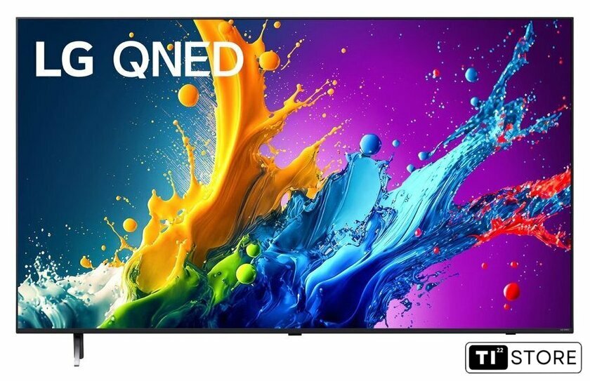Телевизор LG QNED80 65QNED80T6A 2024, диагональ 65", 4K UHD, Smart TV, webOS 24, Wi-Fi, Bluetooth, Airplay, Edge LED
