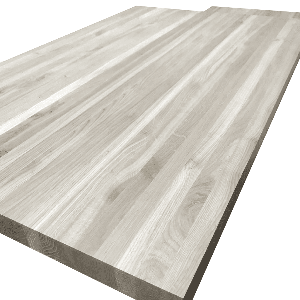 Мебельный щит Дуб Цельноламельный толщина 40мм Размер 300х600х40