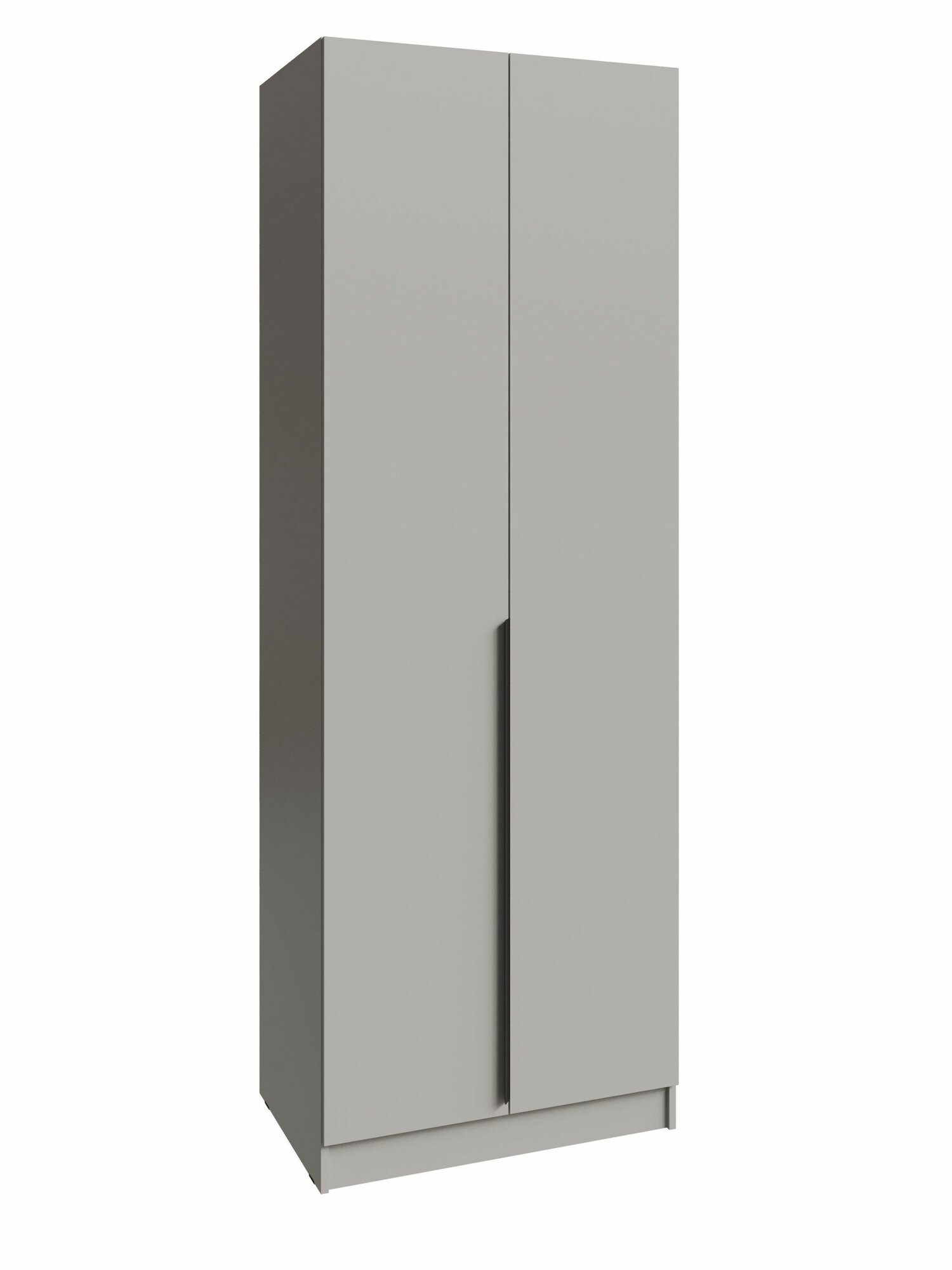 Шкаф Мадрид 0,8 с полками, цвет (кашемир), 2300х800х520 тэкс