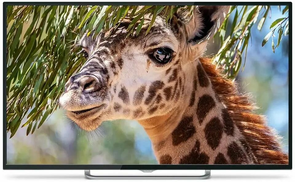 50" Телевизор POLARLINE 50PU11TC-SM 4K Ultra HD, черный