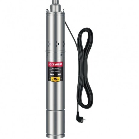 Скважинный насос винтовой ЗУБР, 90 м напор