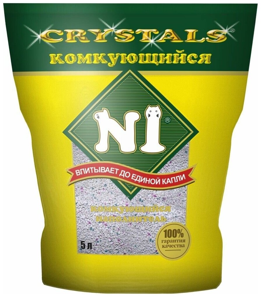 Наполнитель N1 Комкующийся 5 л