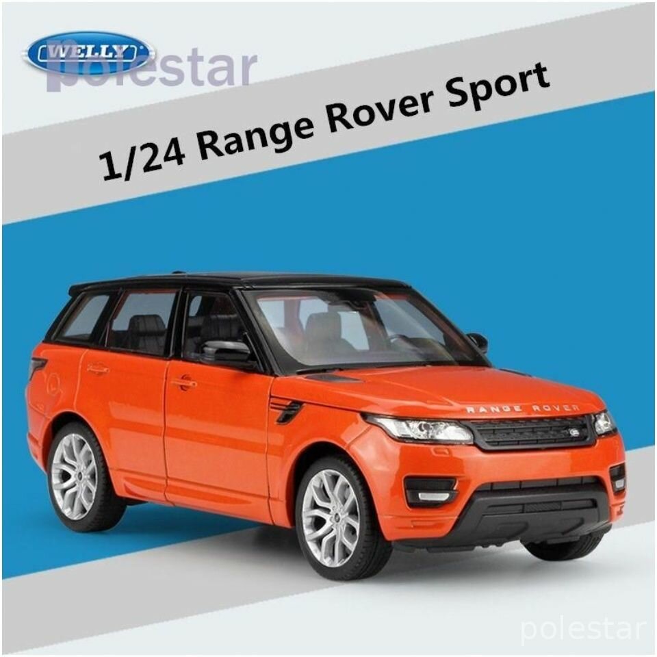 Модель автомобиля из сплава WELLY 1:24 Land Range Rover Sport SUV, отлитая под давлением