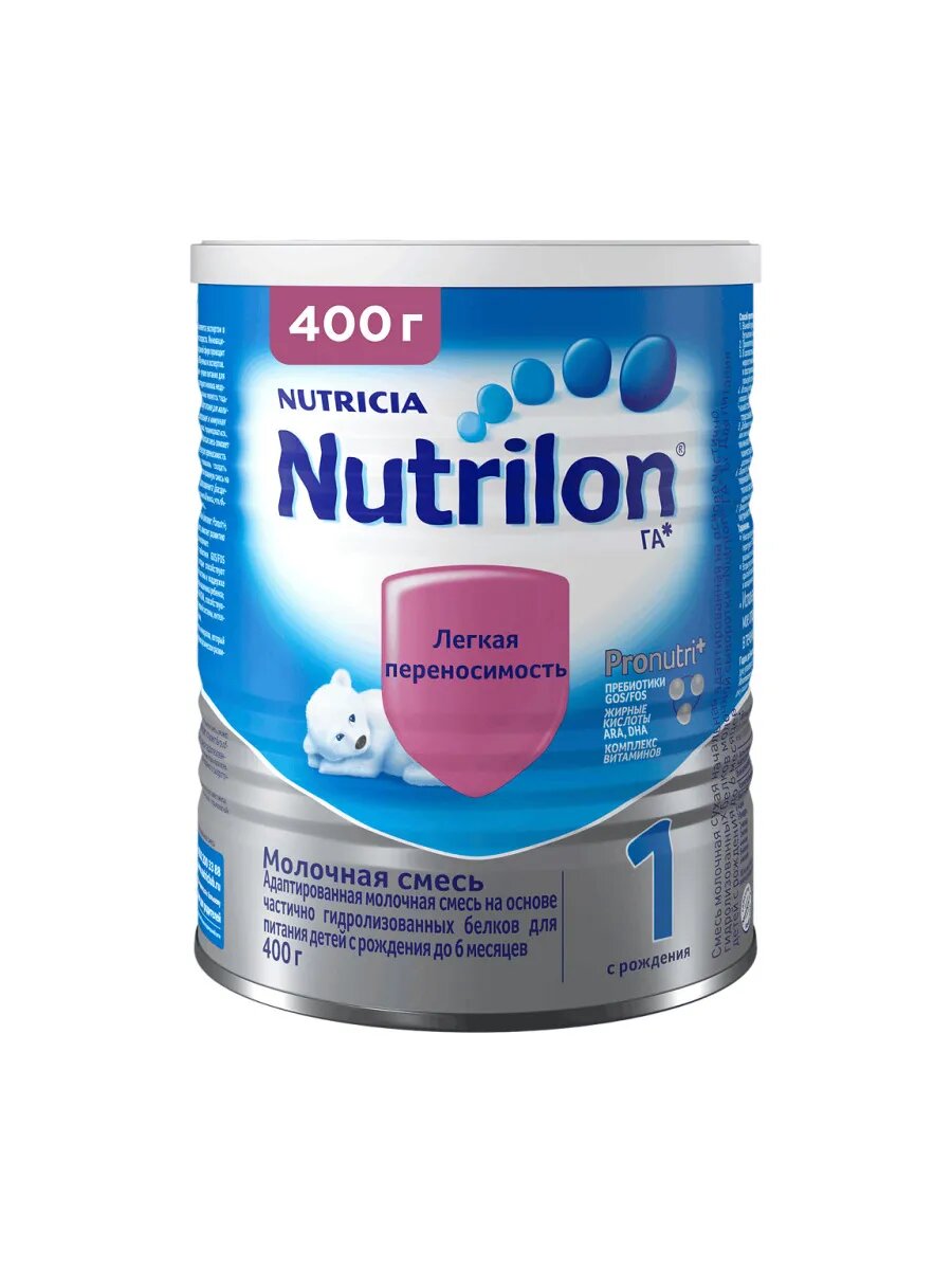 Nutricia Нутрилон 1 ГА Pronutri+ Сухая молочная смесь 0+ 400