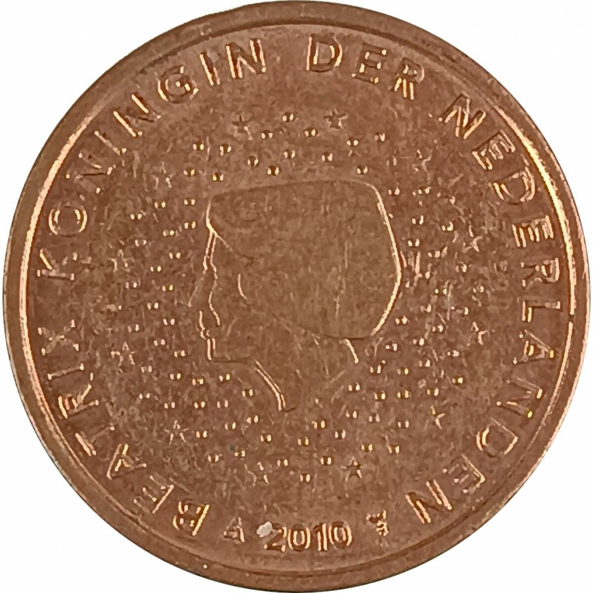 5 евроцентов 2010 Нидерланды из оборота