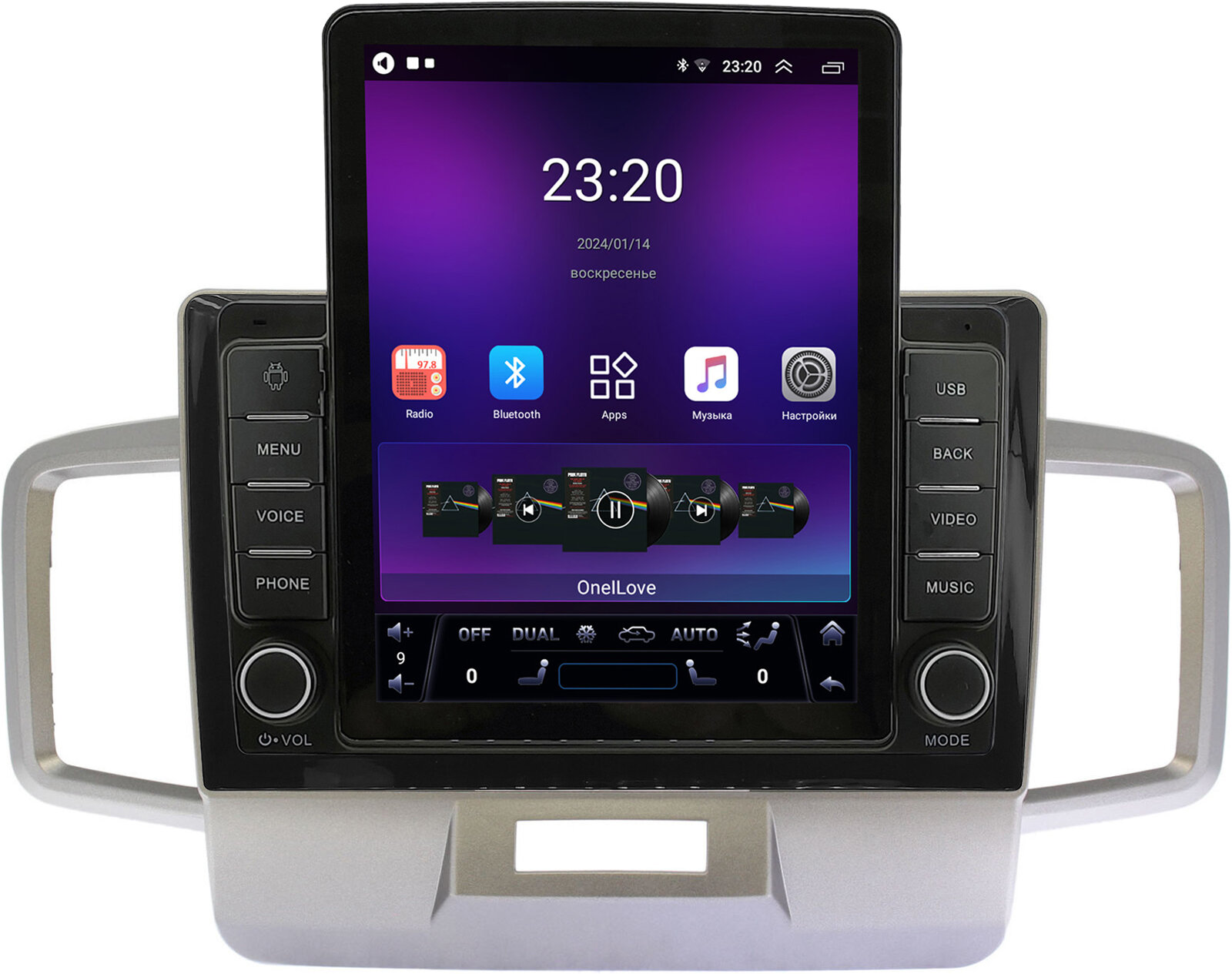 Штатная магнитола Honda Freed 2008-2016 Canbox GTR095-10-1106 на Android 10 (QLed, 4/64, DSP, CarPlay)