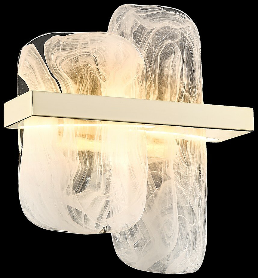 Бра светодиодное Wertmark WE158.02.301 Nelly золото LED 1*20Вт LED 3000K