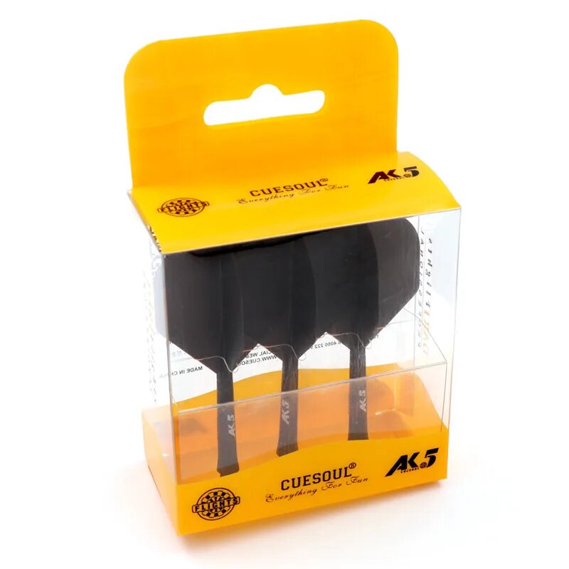 CUESOUL AK5 Плашки для дартов, черные, CSAK-51XSYS