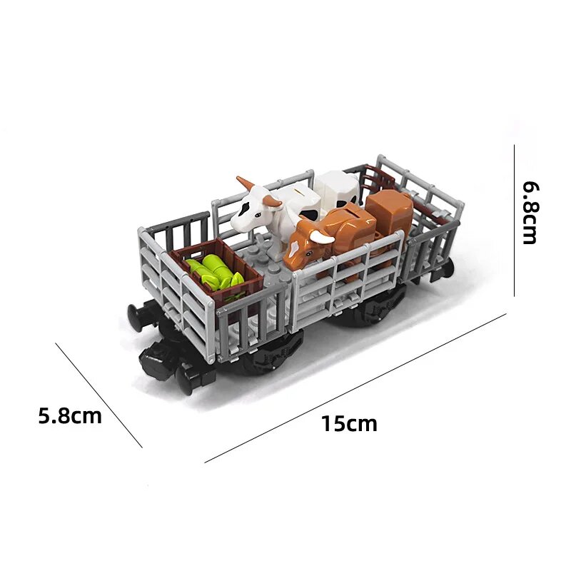 MOC Транспортный вагон для животных, Cattle vehicle