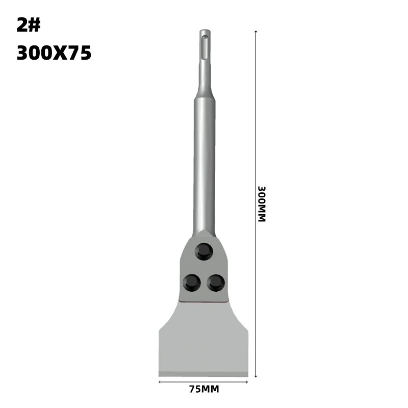SDS Plus Скребок для пола, электрический молоток, сменное лезвие, долото для удаления накипи, лопата для плитки, кирпича, бетонной стены, инструменты для удаления 02 300x75