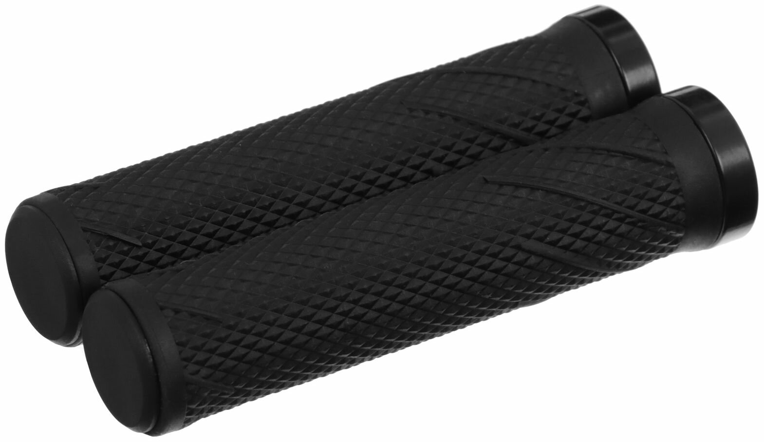 Грипсы 135 мм STG SZ-056B, нейлоновые накладки на руль взрослого велосипеда или самоката, велосипедные грипсы, чехол на ручки, цвет черный
