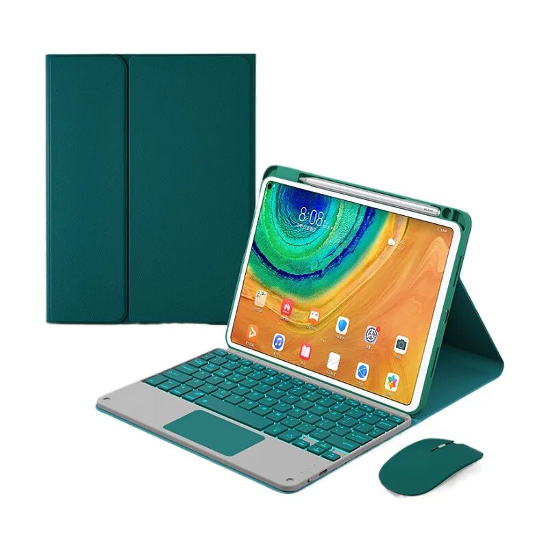 Клавиатура беспроводная для Xiaomi Redmi Pad SE 11" green key case M