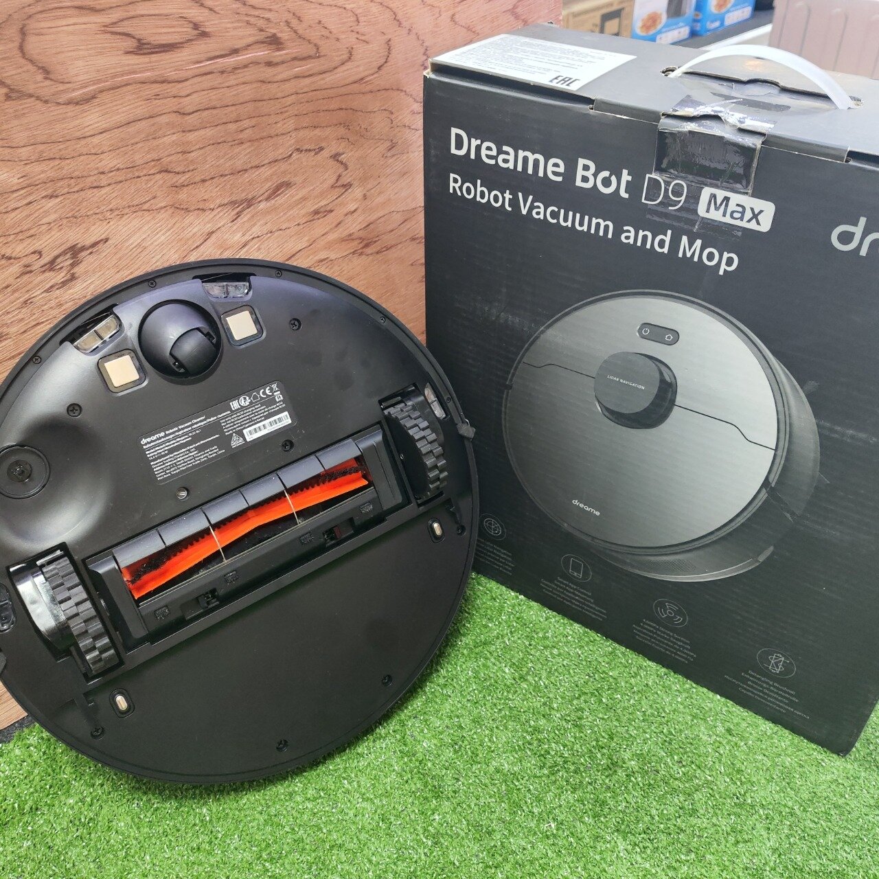 Робот-пылесос Dreame, D9 PRO, Россия, управление со смартфона, оптические датчики, мягкий бампер