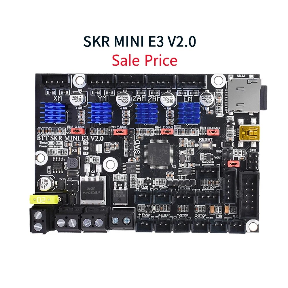 BIQU SKR MINI E3 V2.0 32Bit Control Board, Sale