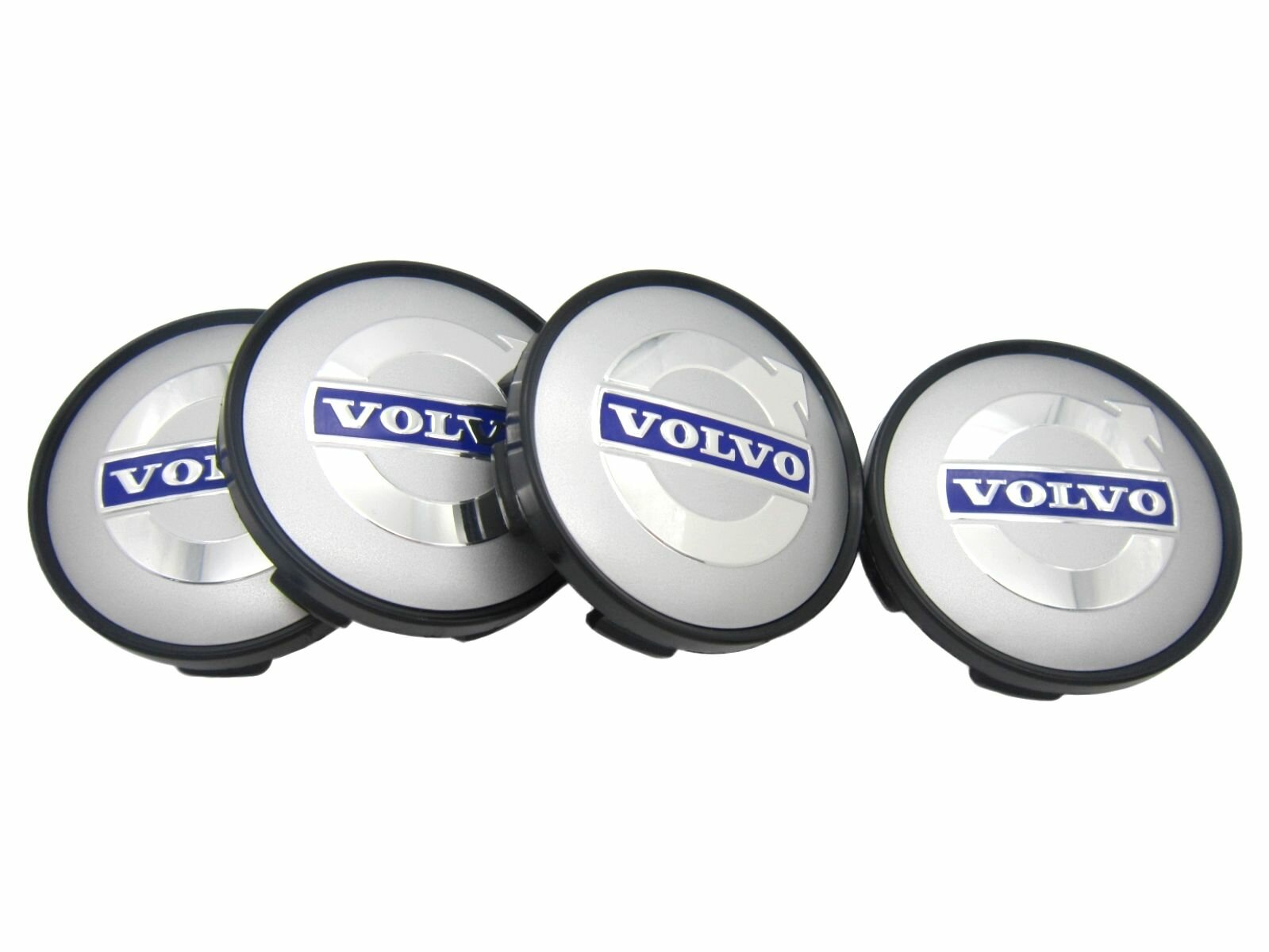 Колпачки, заглушки на литые диски Вольво 59/56/10 мм, комплект 4 шт.