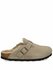 Мюли Birkenstock Boston Shearling, размер 37 EU, серо-бежевый