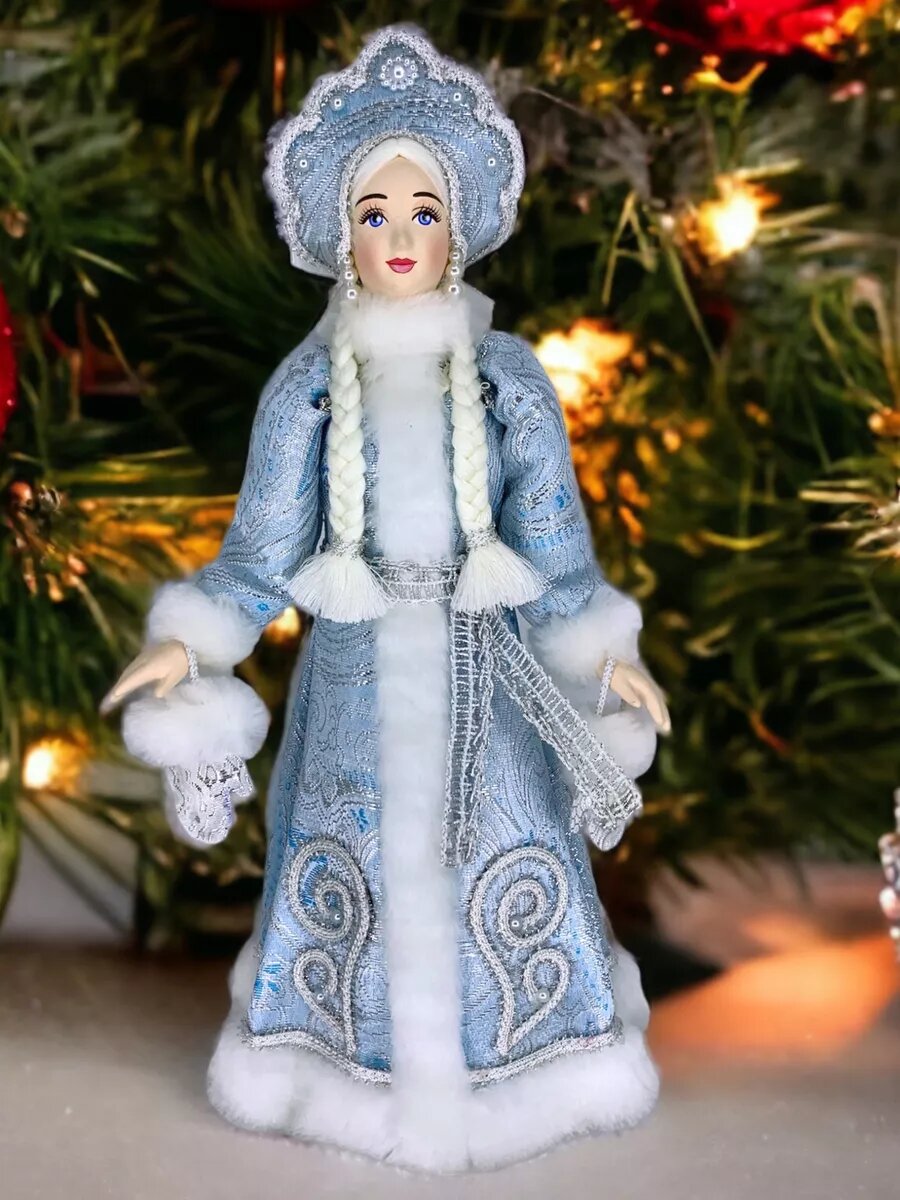 Кукла Снегурочка под ёлку