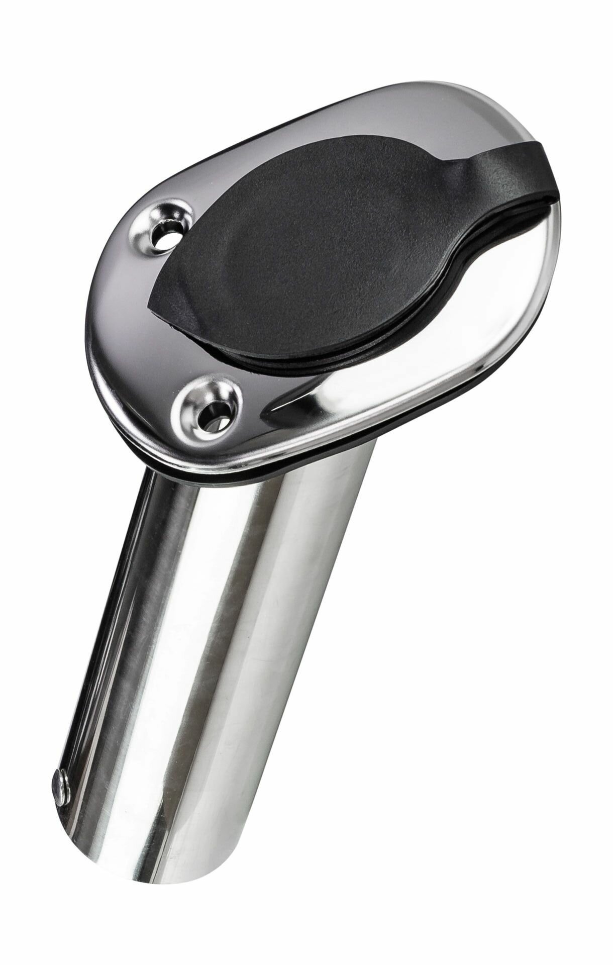 Держатель удилища / спиннинга, врезной, нержавеющая сталь, 220х50 мм