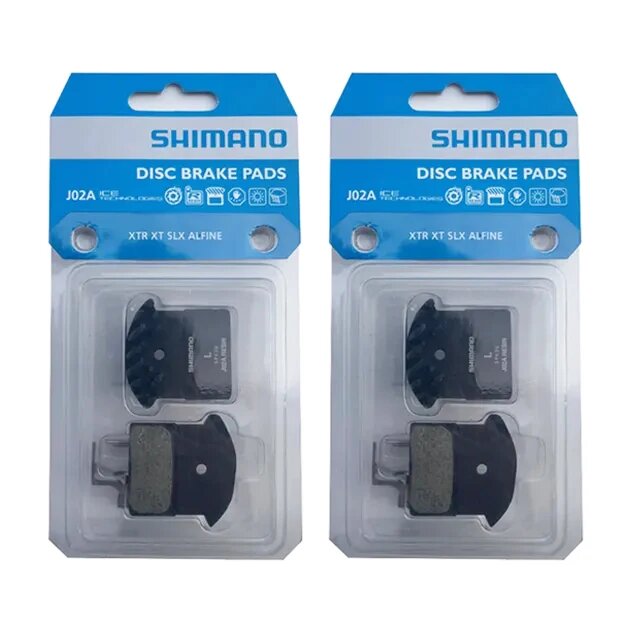 SHIMANO J02A колодки Ice-Tech, черный, 2 шт.