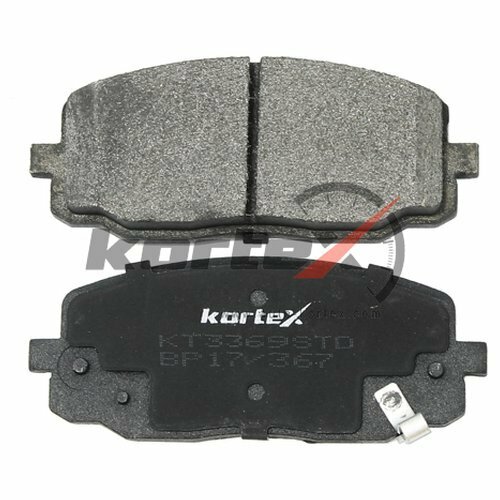 Колодки торм. KIA PICANTO BA 04-HYUNDAI I10 PA Kortex KT3369STD