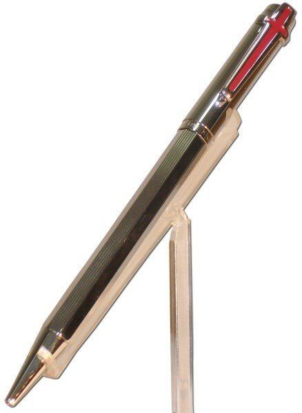 Ручка шариковая Katharine Hamnett BROMPTON / silver mirror